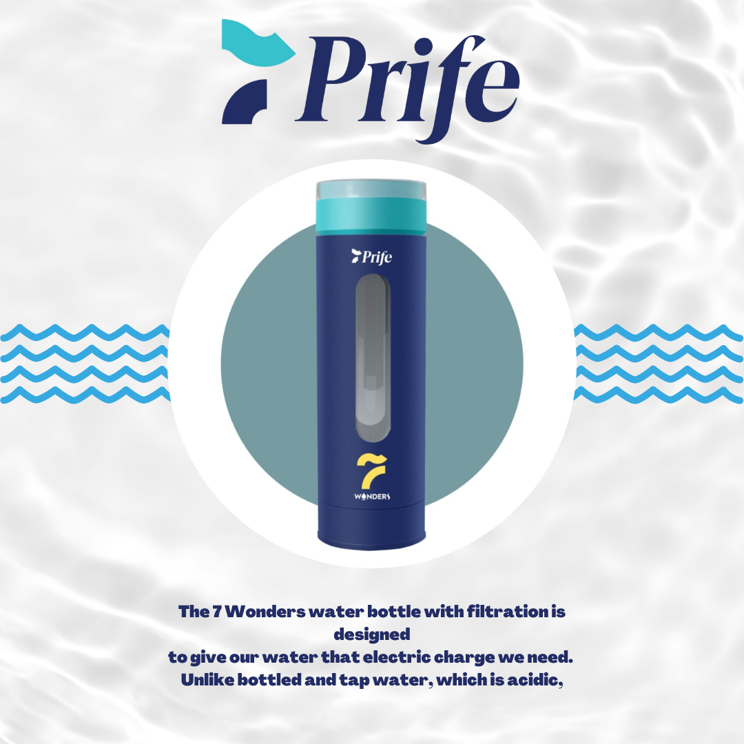 Prife Seven Wonders Water Bottle With Filtration | Lazada PH