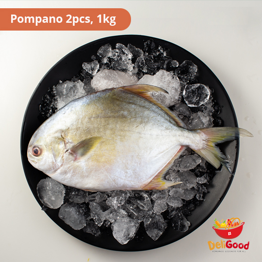 DeliGood Pompano 2 pcs, 1 kg | Lazada PH