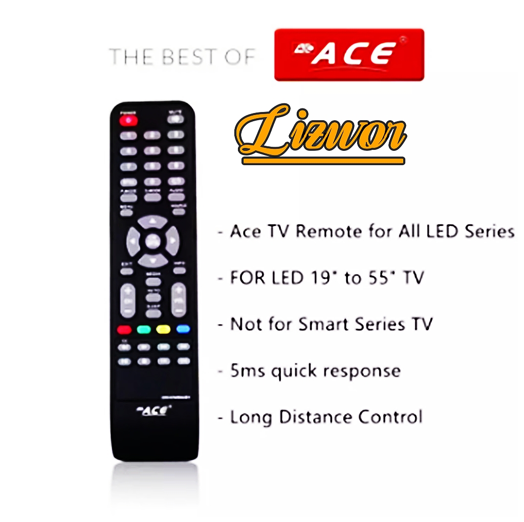 ACE TV SMART LED Series Remote Controllers/tested | Lazada PH