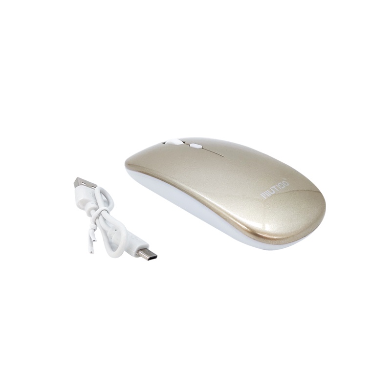 Miutiso Wireless mute mouse 2.4G wireless rechargeable multi-color ...