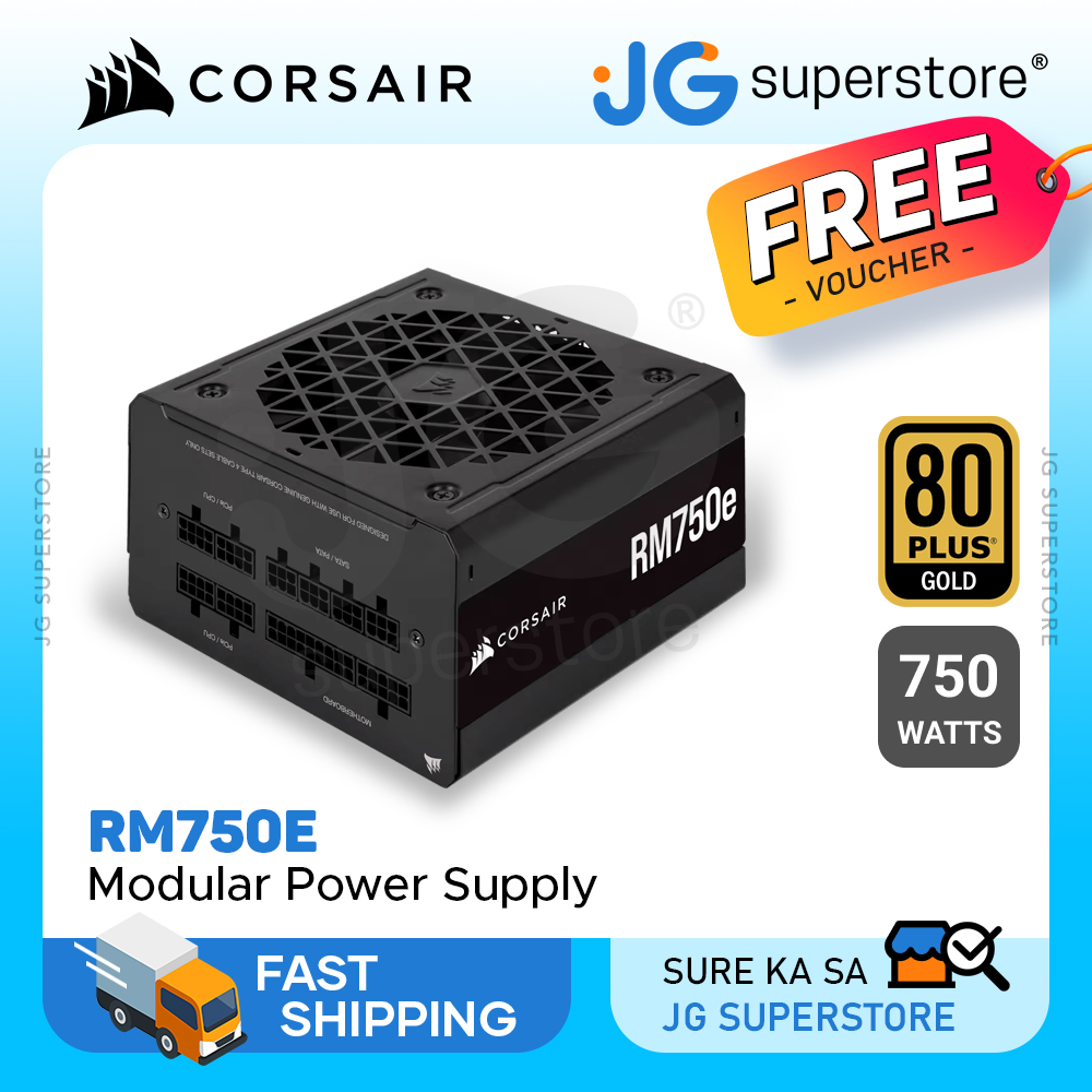 CORSAIR RMe Series 750W 850W 1000W 80+ Gold ATX Full Modular PSU Power ...