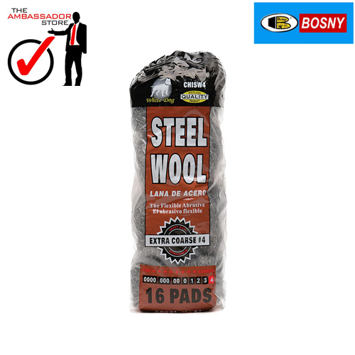 Hitech Steel Wool Extra Coarse #4 | Lazada PH