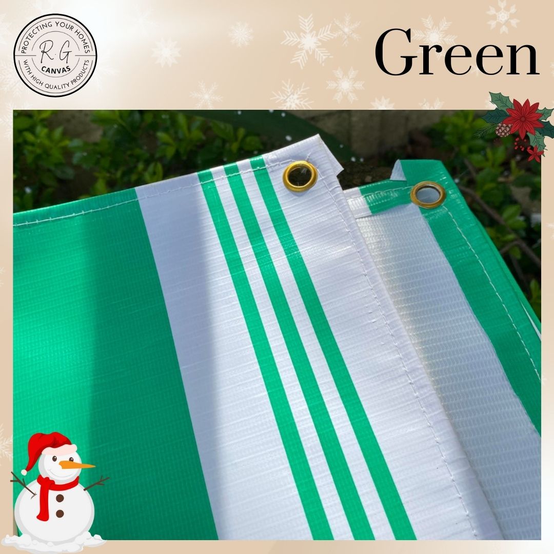 FREE ROPE!! 6x10ft ROLL UP AND DOWN 6x10 YAMARU STRIPES BRAND 100% ...