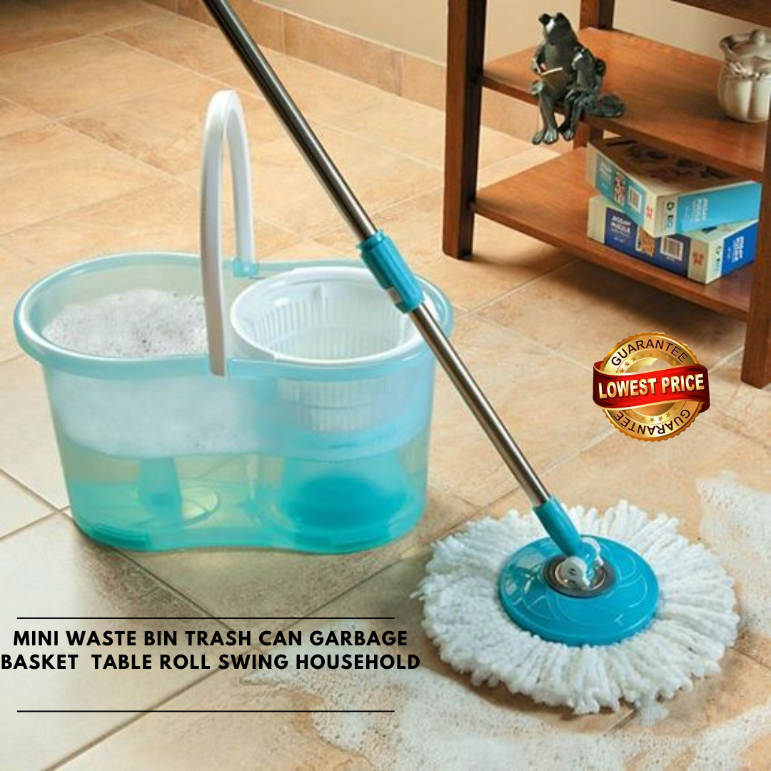 HOME DECOR I Spin Mop With Spinner and Bucket Magic Tornado Mop 360 ...