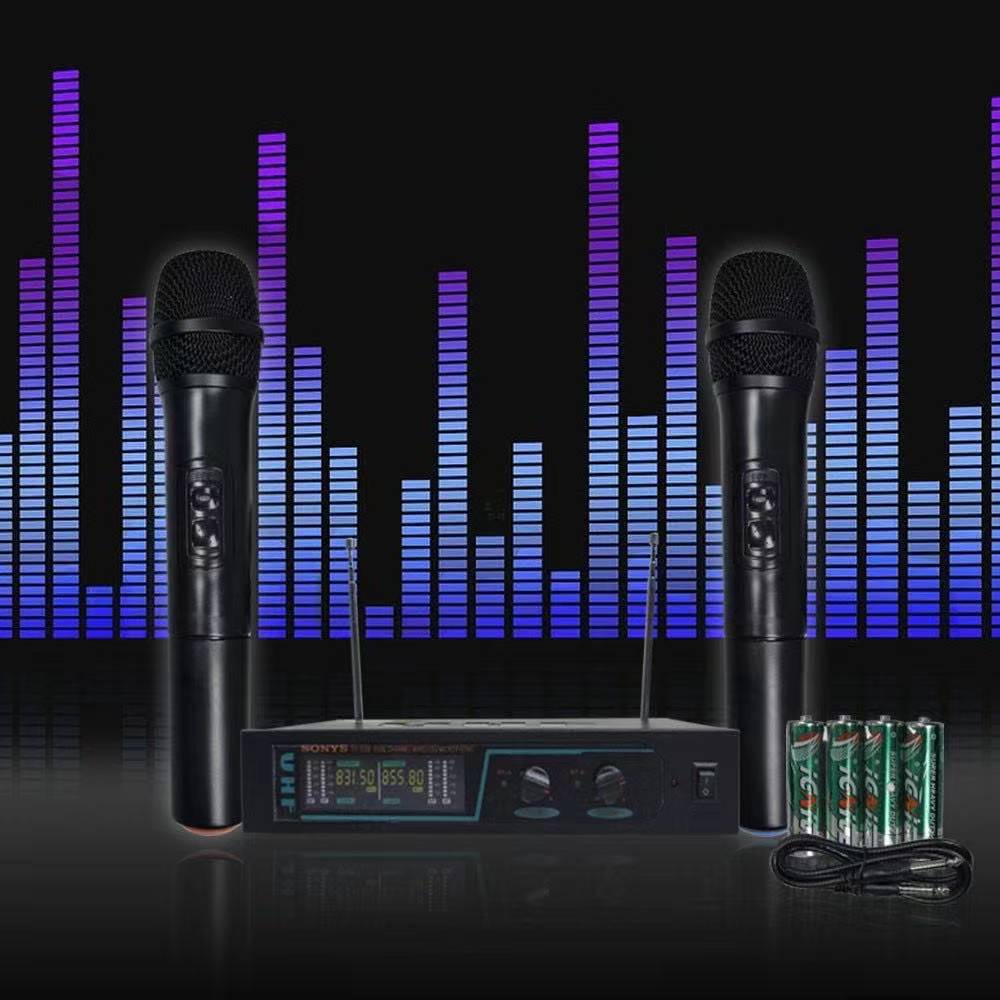 asmr microphone Asseenontv #SONY VHF-Professional Karaoke KTV Dual ...