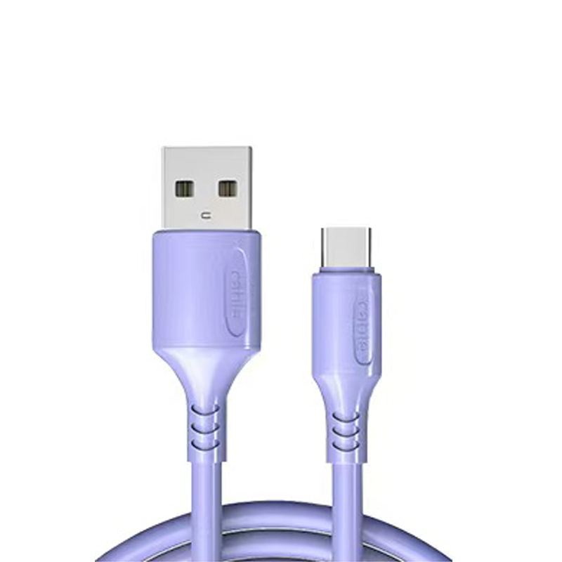 Macaron usb cable micro type c ios Liquid Silicone 3A USB Long Fast ...