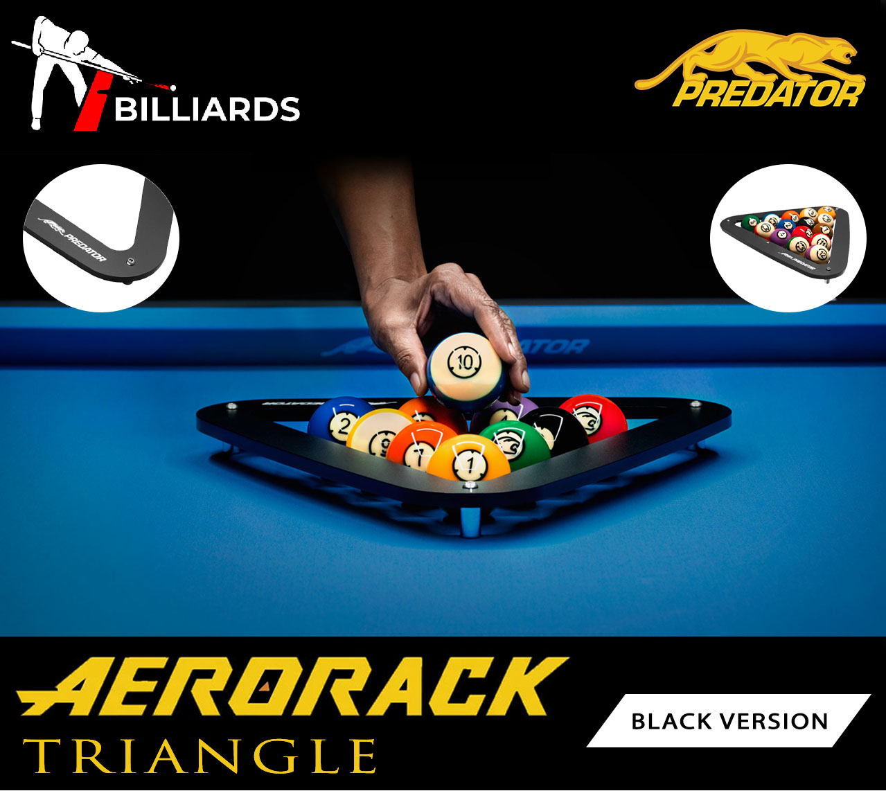 Predator AERORACK Triangle Billiard Billiards | Lazada PH