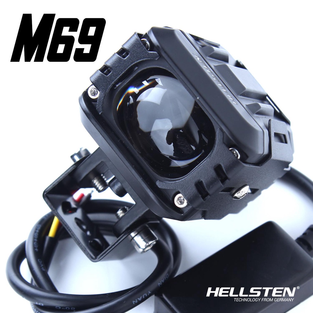 HELLSTEN M69 MODEL MOTORCYCLE AUXILIARY LED LIGHTS | Lazada PH