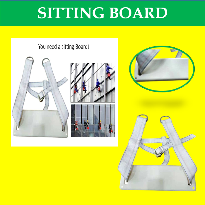 MAGO Safety Board Sitting Board for Safety External Wall Cleaning Rope ...