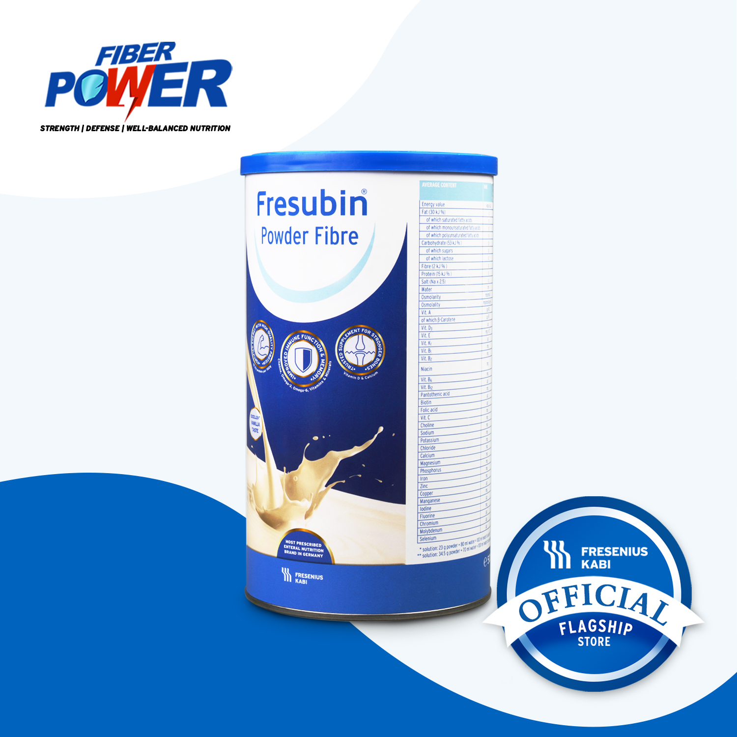 Fresubin Powder Fiber Vanilla 500grams | Lazada PH