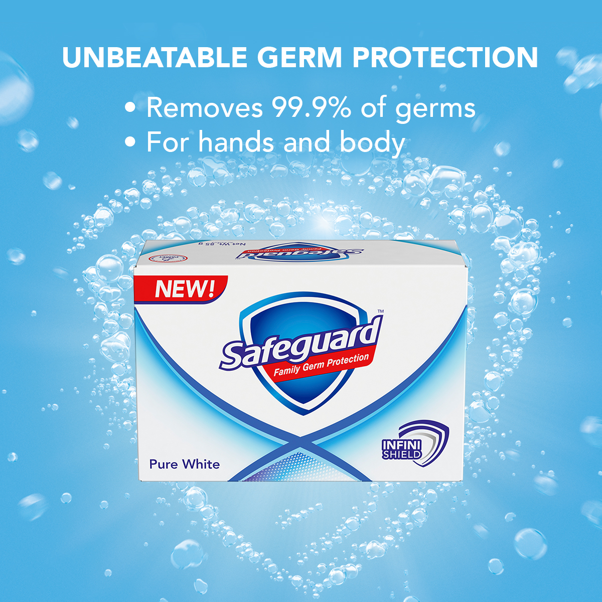 Safeguard Pure White Bar Soap 125g - 6 Pieces | Lazada PH