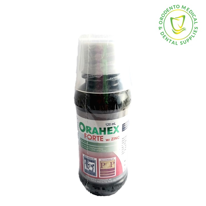 Orahex Forte with Zinc Mouth Wash 120ml | Lazada PH