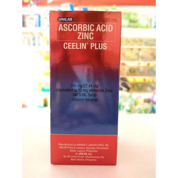 ceelin plus syrup 250ml (ascorbic acid plus zinc) | Lazada PH