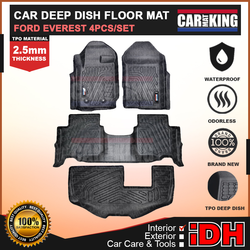 CARMATKING Ford Everest 2016 to 2022 | 2023 2024 Deep Dish Mats ...