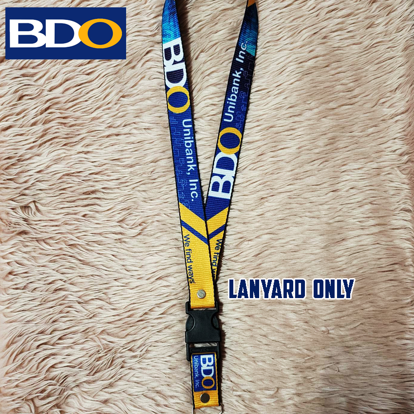 ID LACE HOLDER BDO LANYARD DESIGNS FOR EMPLOYEES | Lazada PH
