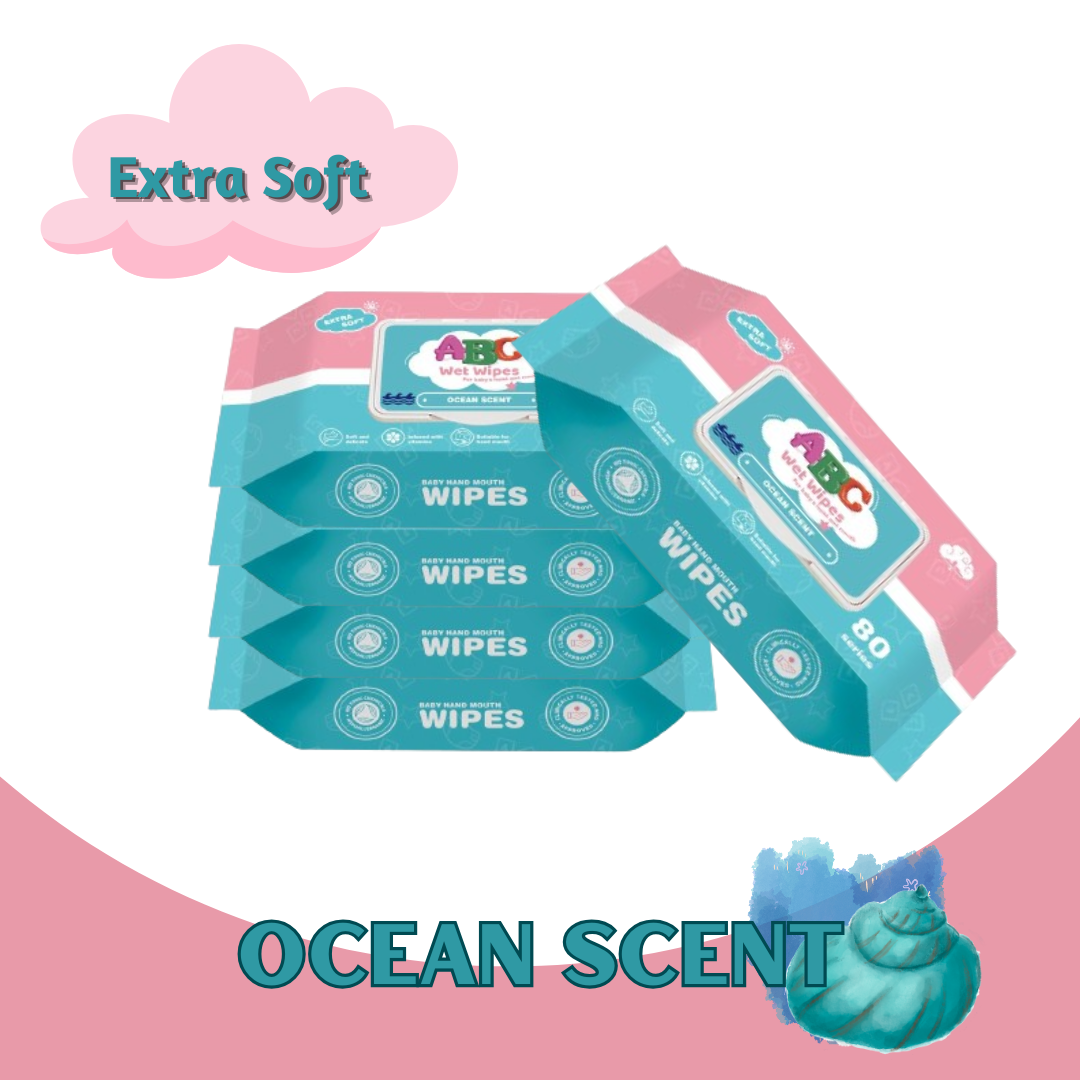 LittleAngel ABC Baby Care Wet Wipes BUY 5 Packs PLUS 1 BABY ANNE Mini ...