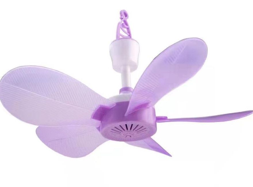 ZH Mini Ceiling Fan 5 blades Portable Ceiling fan Wall Fan Portable ...