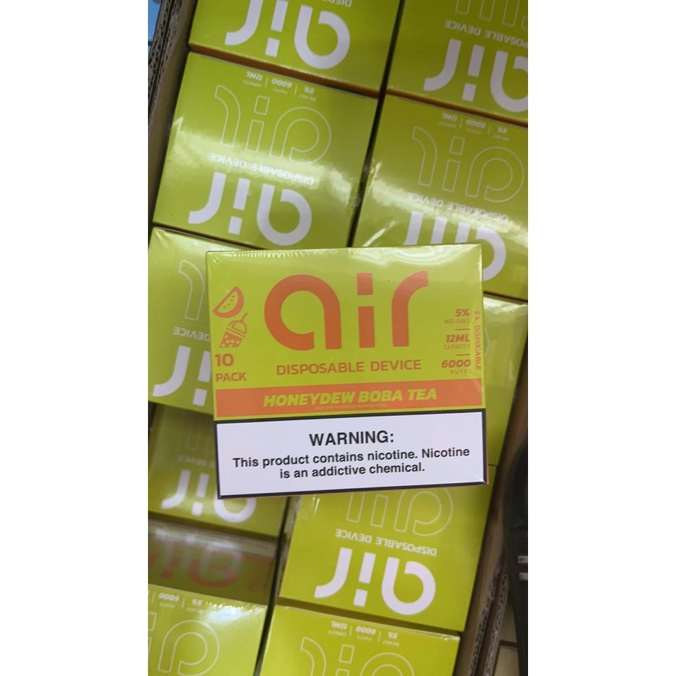 air disposable pod 6000 puff rechargeable ae bar toha limited edition ...