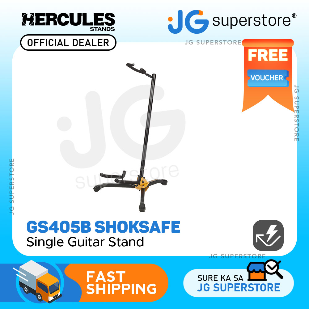 Hercules GS405B Shocksafe Guitar Stand | JG Superstore | Lazada PH