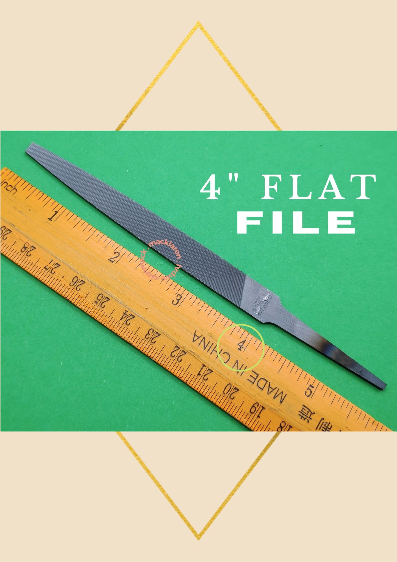 Flat File Nicholson Brand. Sizes Available 10" 8" 6" and 4" - Filing ...