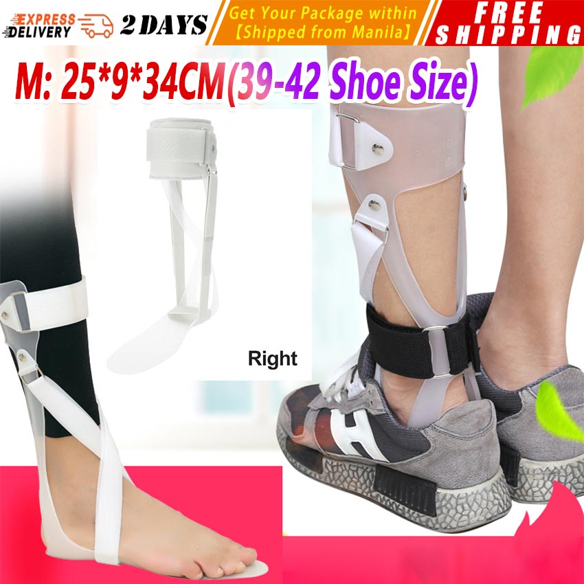 【Drop Foot Brace 28*13*37CM】Ankle Foot Drop Brace Orthosis Splint Leaf ...