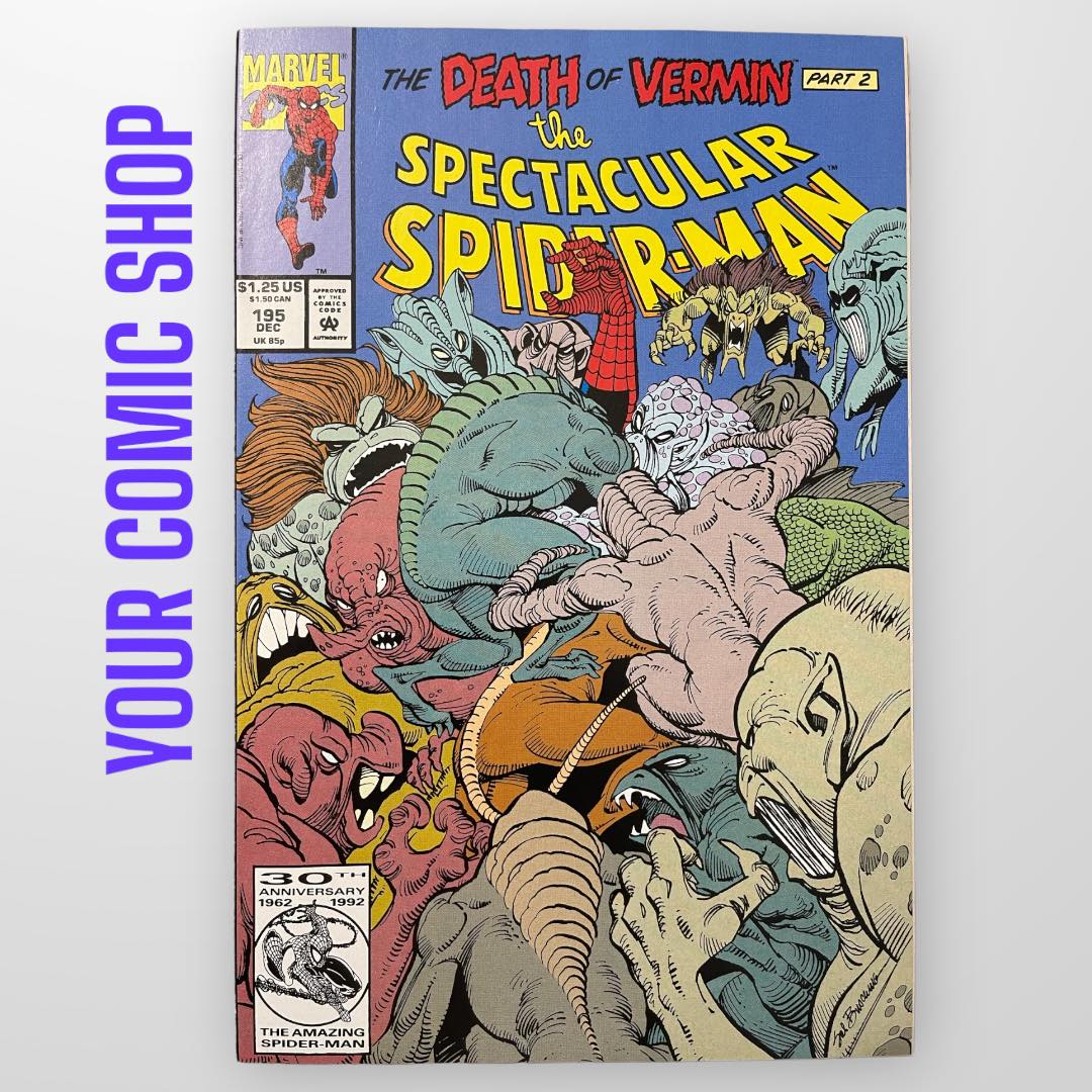 Spectacular Spider - Man 1976 1st Series 195 Published Dec 1992 by ...