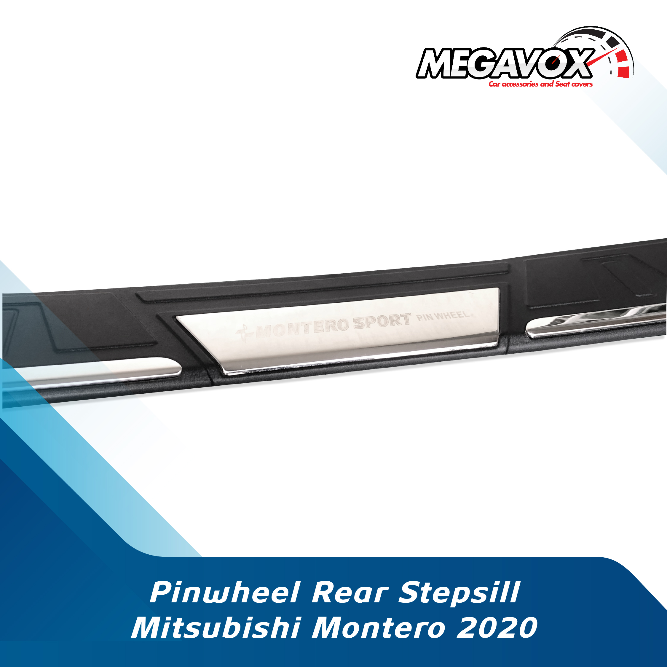 Mitsubishi Montero 2020-2022 Pinwheel Rear Step Sill | Lazada PH