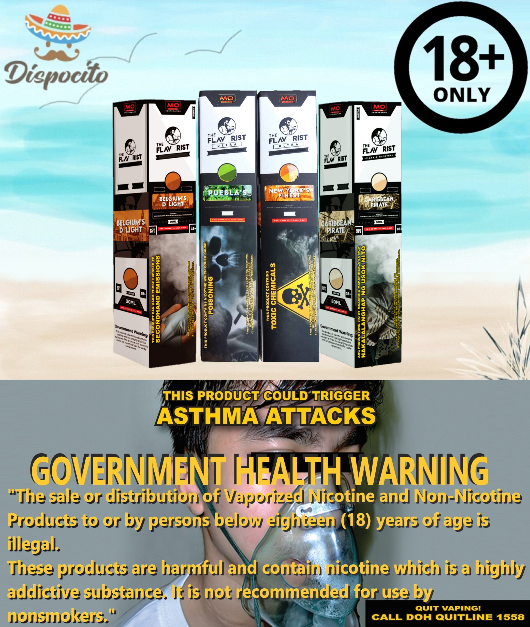 MO THE FLAVORIST PREMIUM SALTS 30ML E-LIQUIDS | Lazada PH