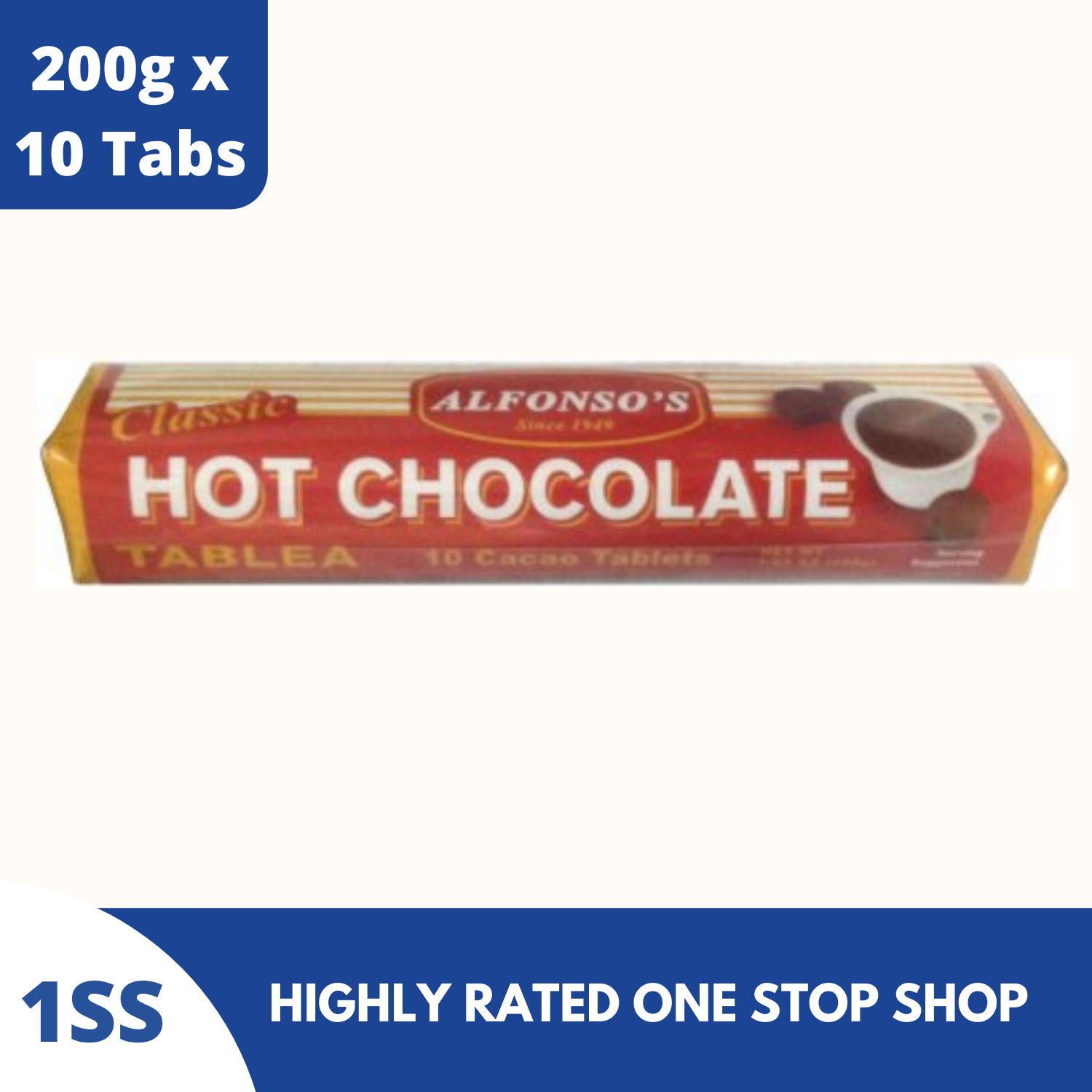 Alfonso's Hot Chocolate 200g x 10 tabs | Lazada PH