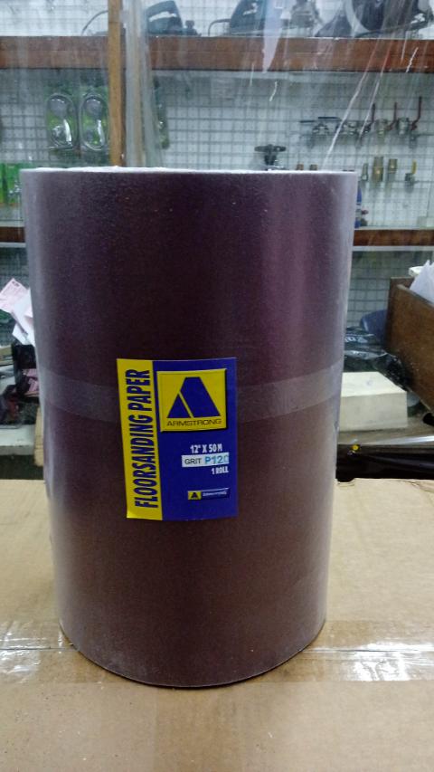 (per roll) Floor sanding or sand paper liha 12" x 50 meters available ...