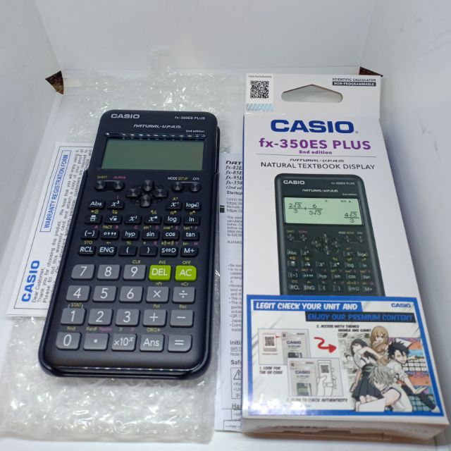 Ladder of progress Casio fx-350ES PLUS fx350es plus fx 350es plus 2nd ...