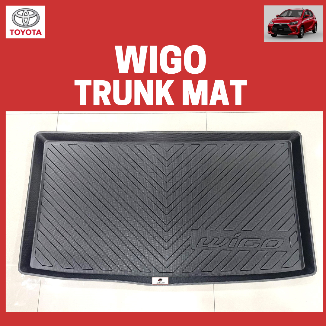 TOYOTA WIGO 2024-2025 Next Gen 5D Extended Deep Dish Matting Floor Mats ...