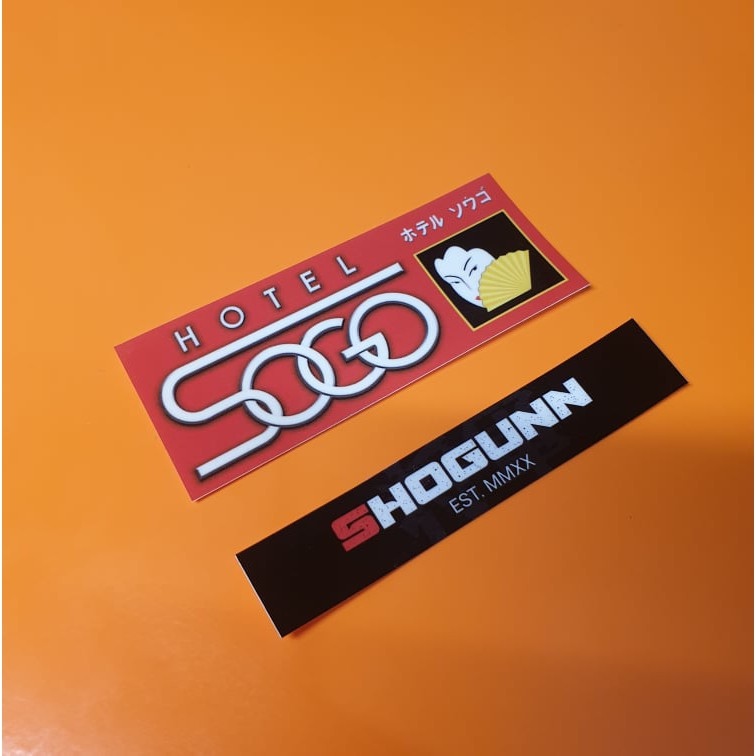 【Magrekomenda】 SOGO HOTELS LOGO Laminated Vinyl Sticker | Lazada PH