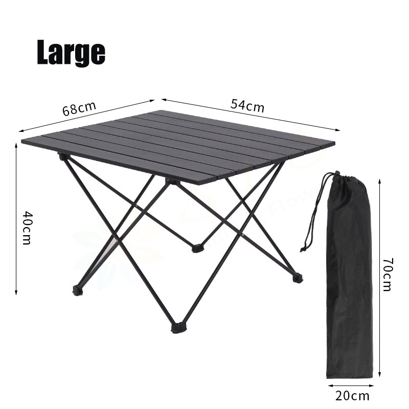 【Local Delivery】Folding Camping Table Barbecue Picnic Outdoor Portable ...