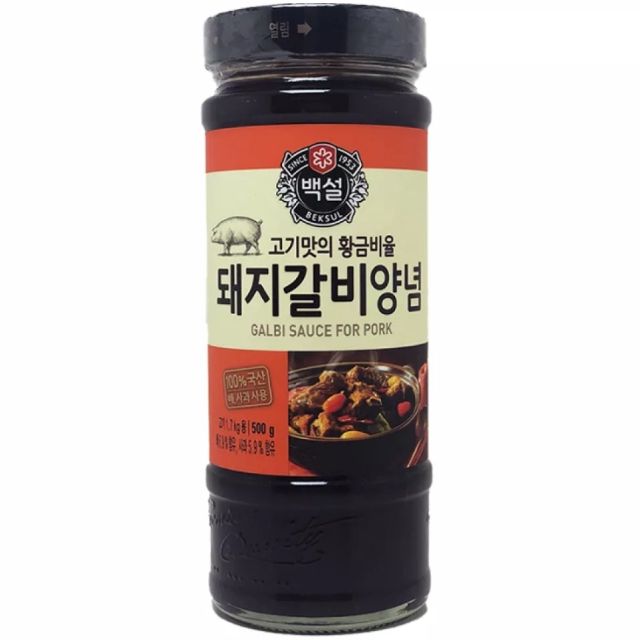 CJ Beksul Korean Galbi Sauce for Pork (500g) | Lazada PH