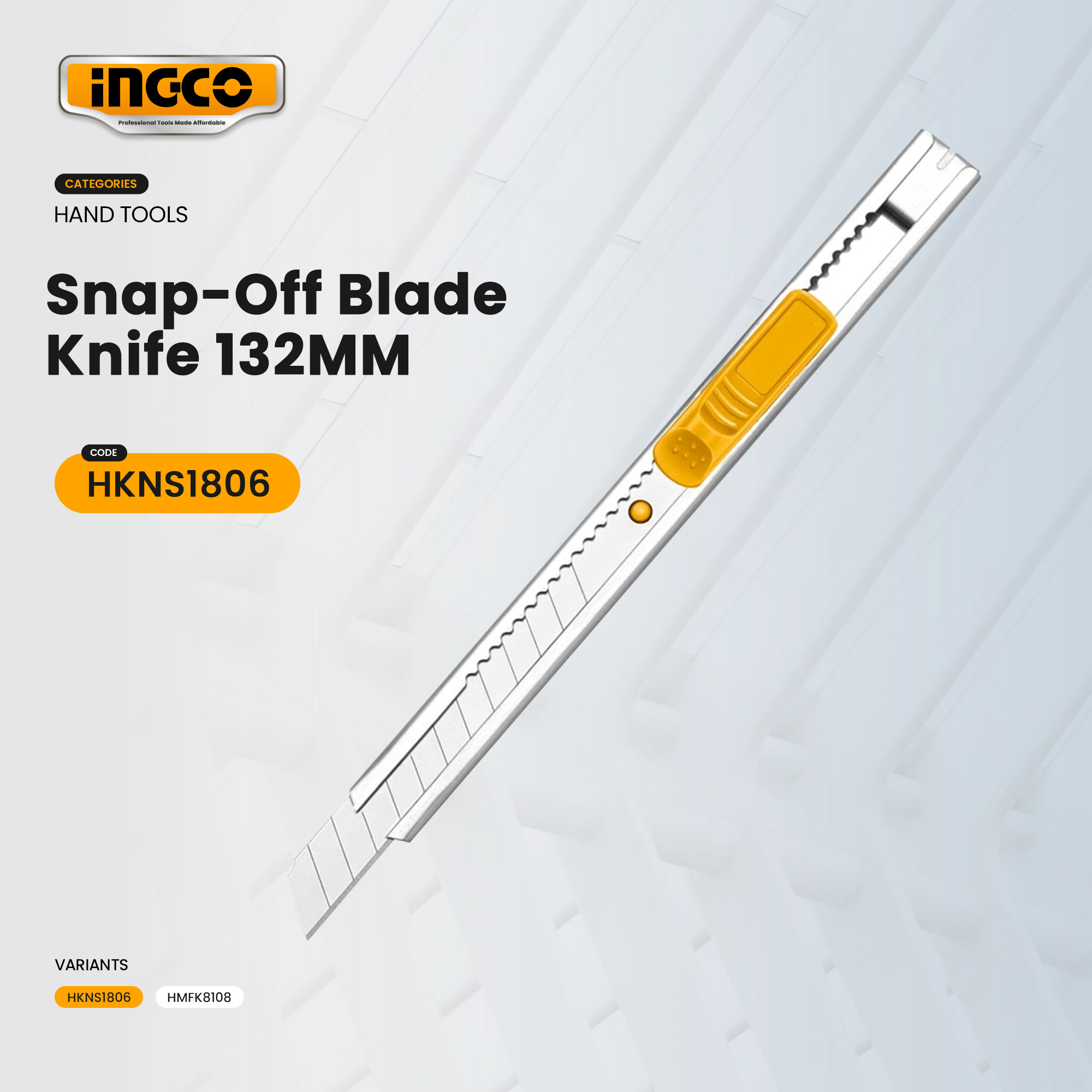 Ingco Industrial Multi-Function Knife with 10 Functions Ergonomic ...