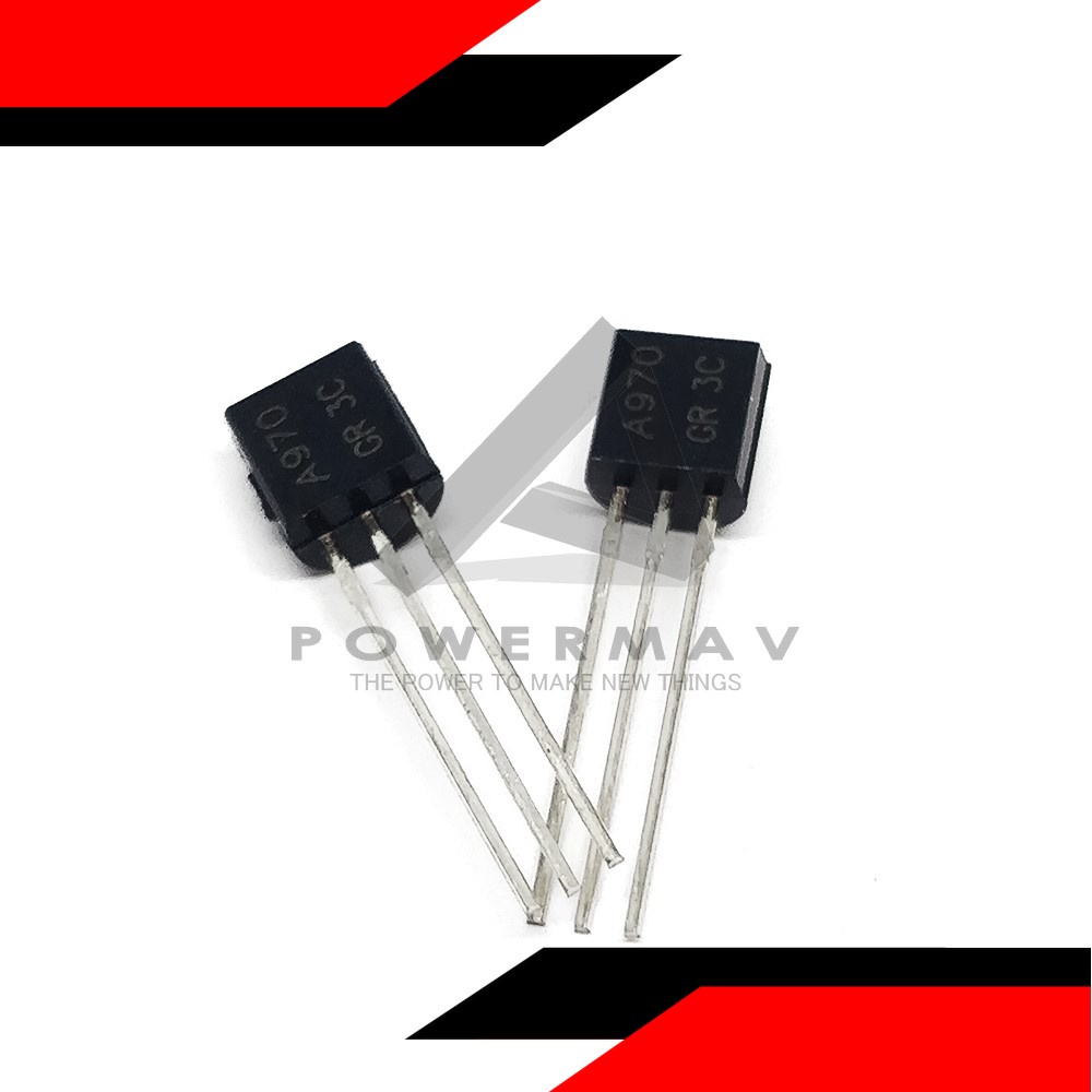 2pcs original a970 transistor 2SA970 pnp TO-92 Bipolar Transistors BJT ...