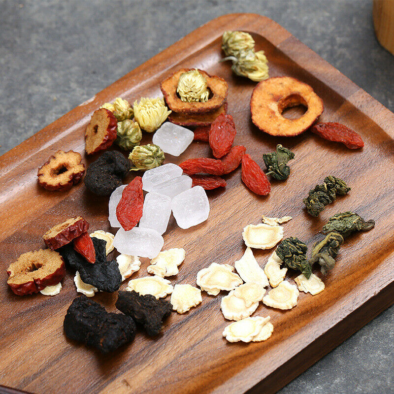 120g Ginseng Eight Treasure Tea Shanzha Taiju Hongzao Huangjing Gouqi ...