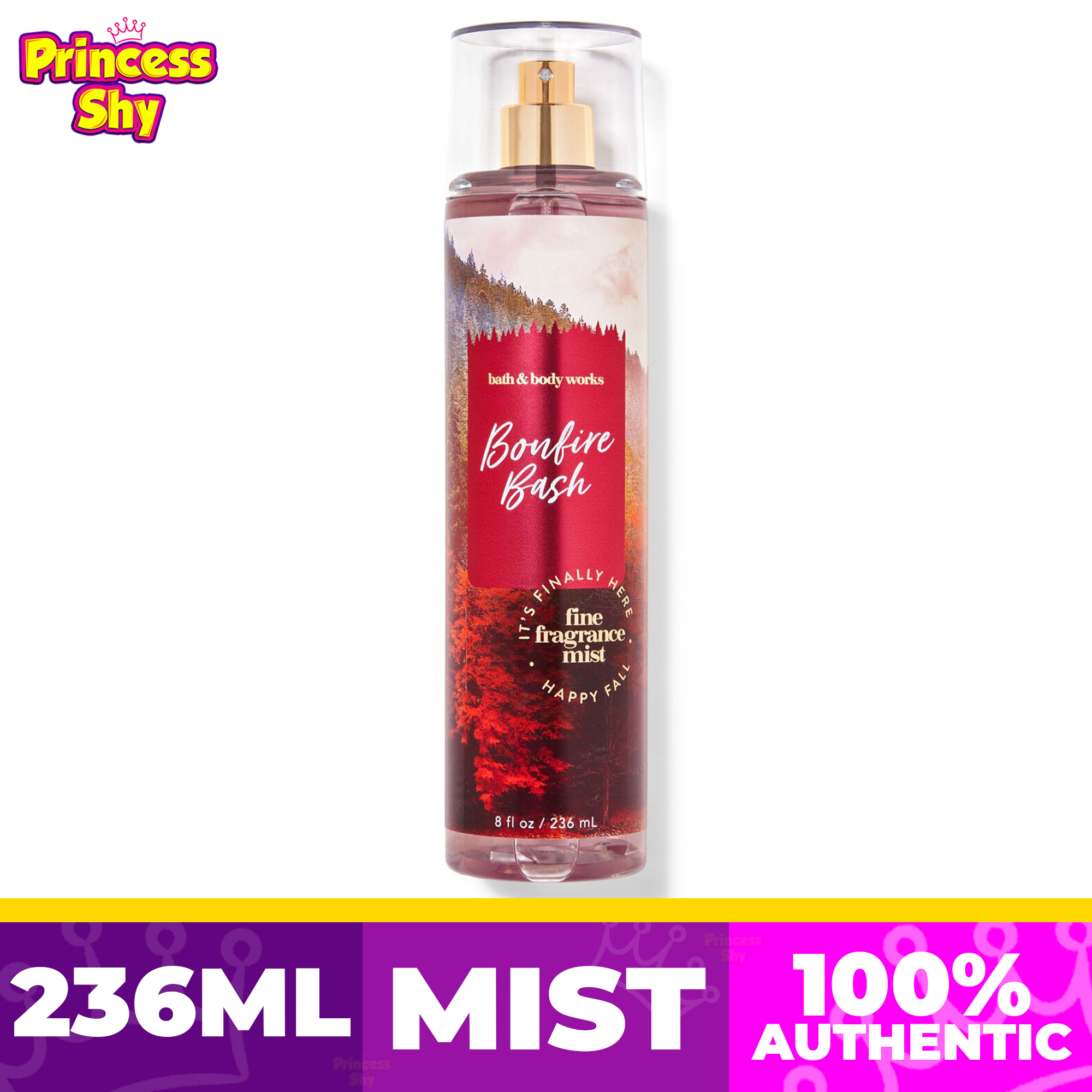 Bath and Body Works Fine Fragrance Mist Bonfire Bash 236mL | Lazada PH