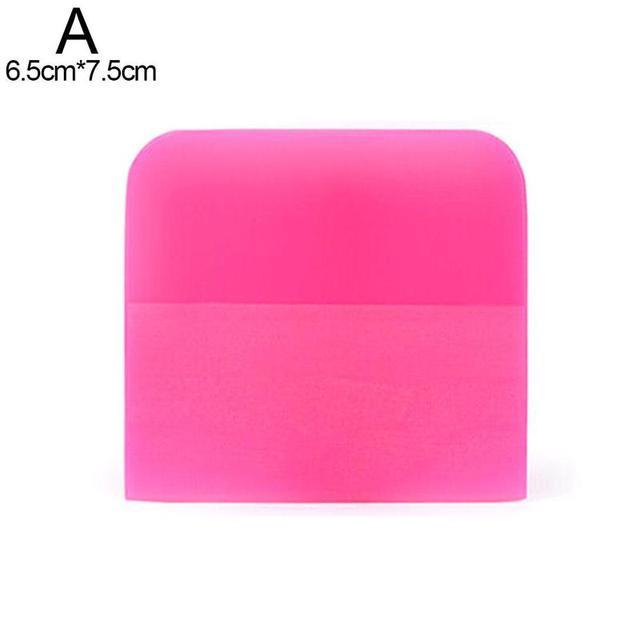 3 Sizes Pink Scraper Soft Rubber Car Window Squeegee Glass Auto Water ...