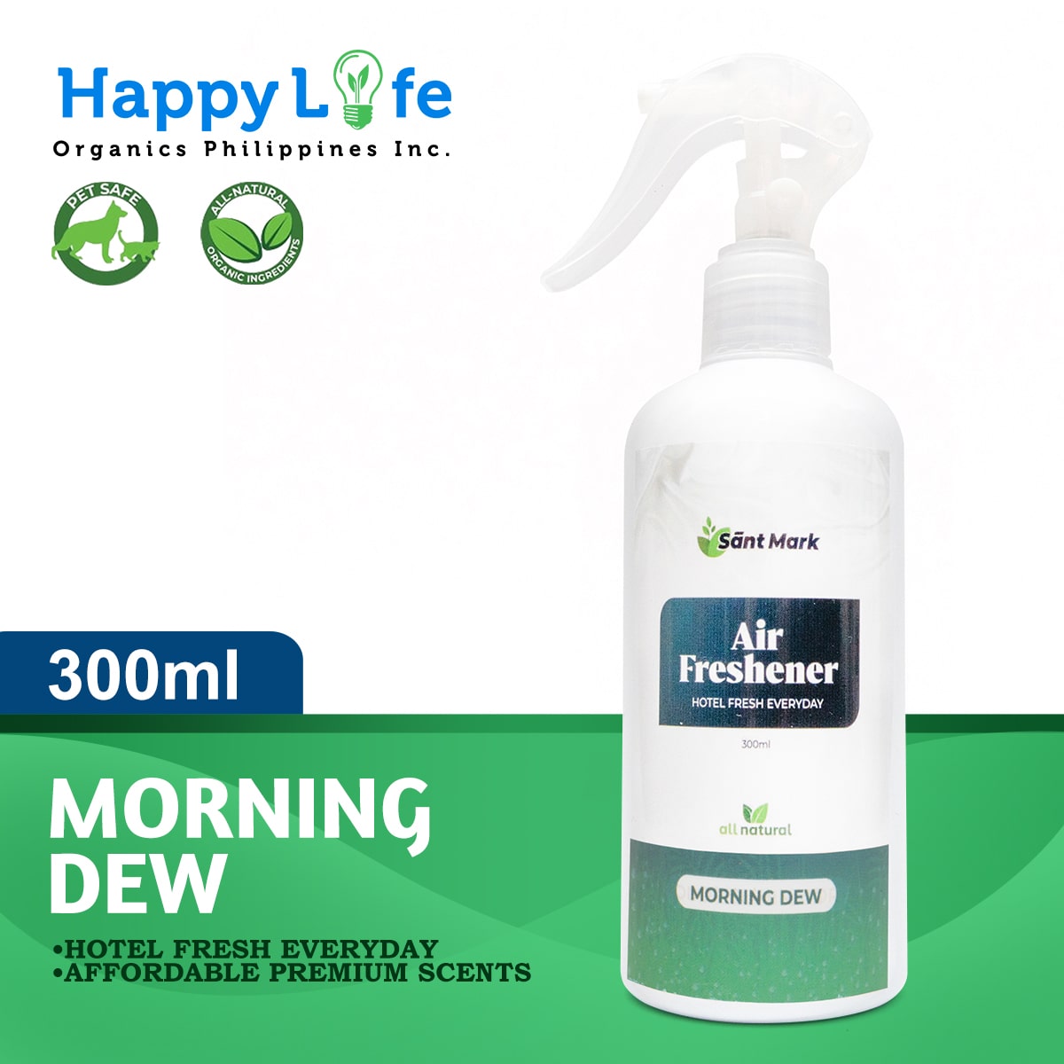 Morning Dew Air Freshener 300ml, linen spray, bed spray, air spray ...