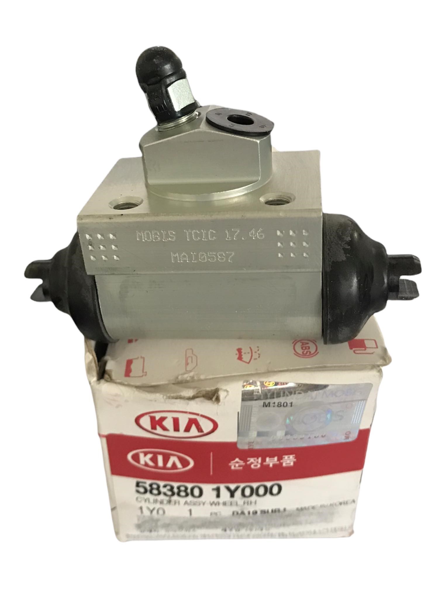 [ORIGINAL] 583801Y000 BRAKE WHEEL CYLINDER RIGHT SIDE KIA PICANTO 2011 ...