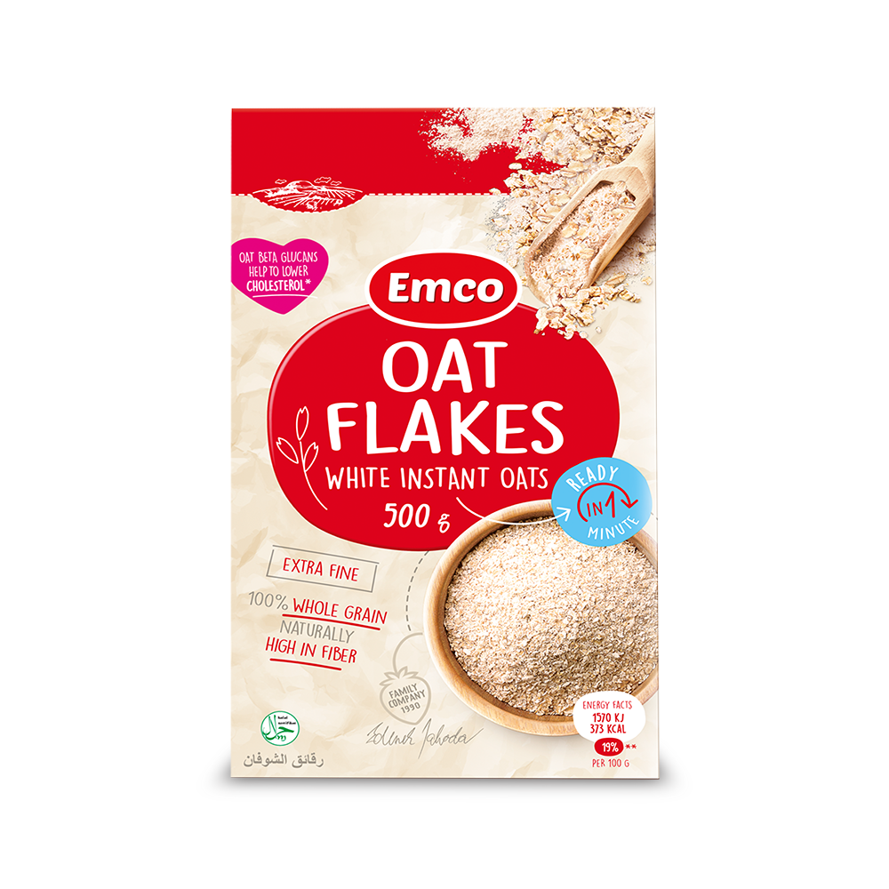 Emco Oat Flakes White Instant Oats 500g | Lazada PH