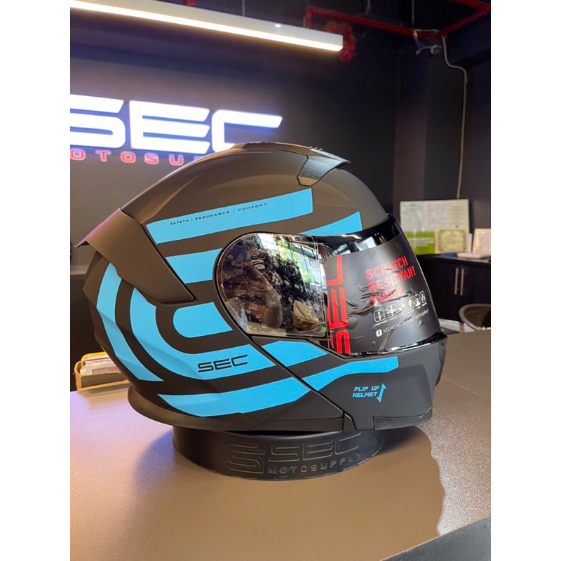 SEC PILOT-BRAND 2023 Modular Helmet Flip up helmet | Lazada PH