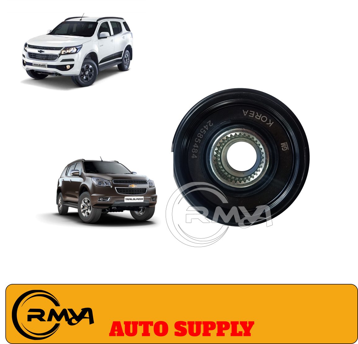 Trailblazer / colorado alternator pulley GM korea 24585484 | Lazada PH