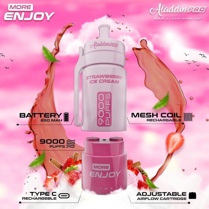 Enjoy Alladin V2 9000 Puffs Disposable Pod | Lazada PH