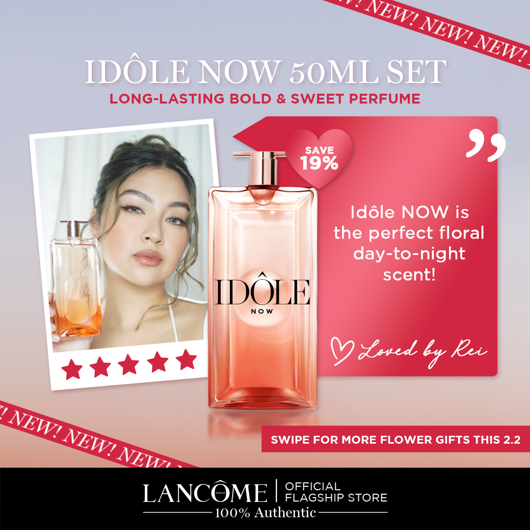 Lancôme Idôle Now Eau de Parfum - Bold and Sweet Long Lasting Perfume ...