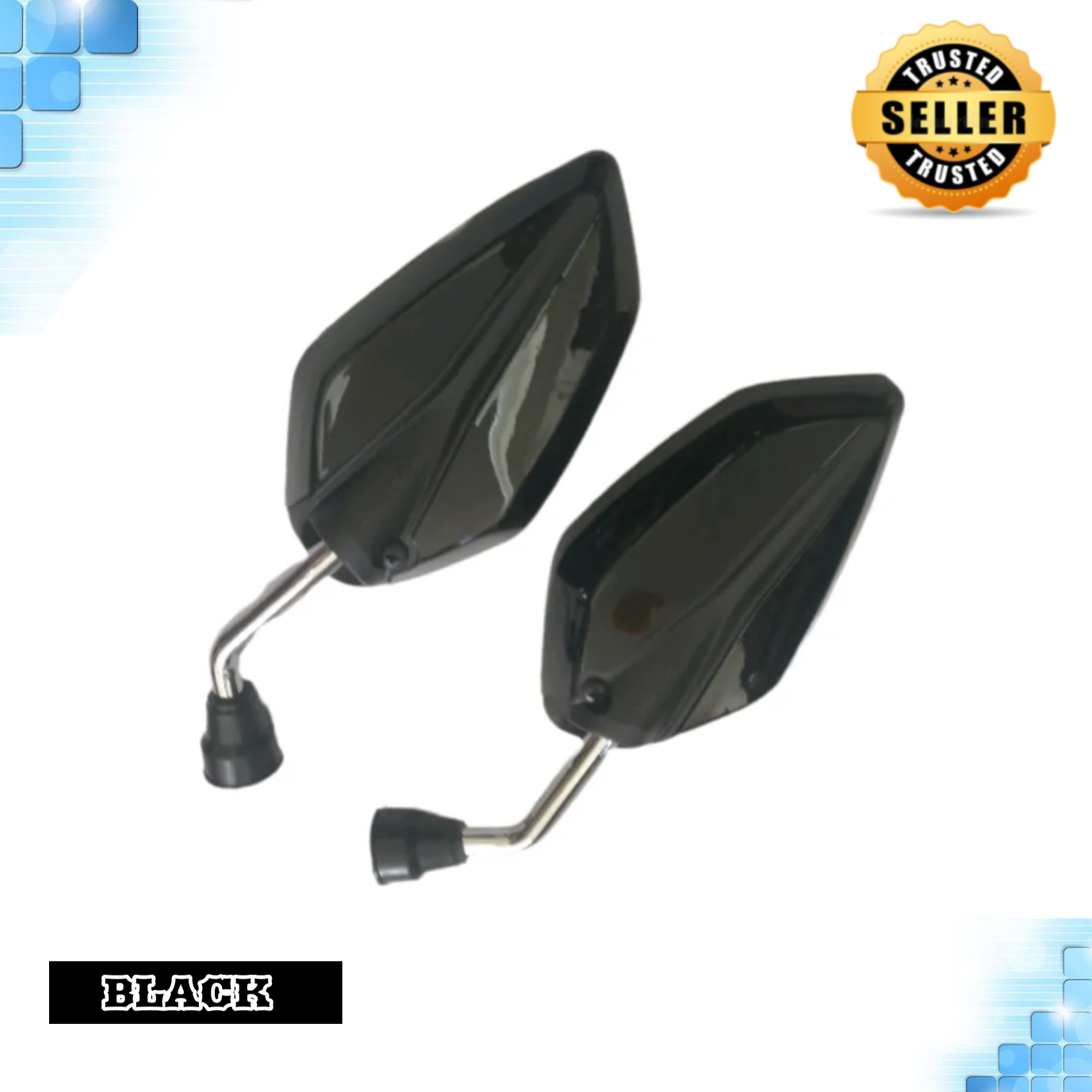 MOTORSTAR Sapphire 110 -Motorcycle SIDE MIRROR H2794 | DAHON TYPE ...