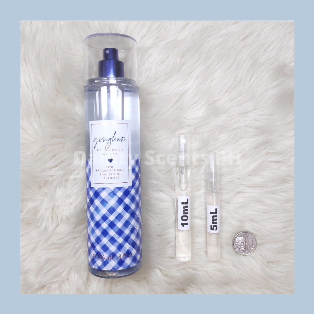 Gingham Fine Fragrance Mist by Bath & Body Works (Decant/takal/Refill ...
