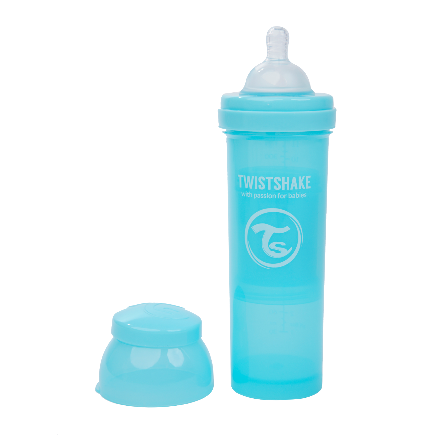 Twistshake Feeding Bottle Anti-Colic 330ml - Pastel Blue | Lazada PH